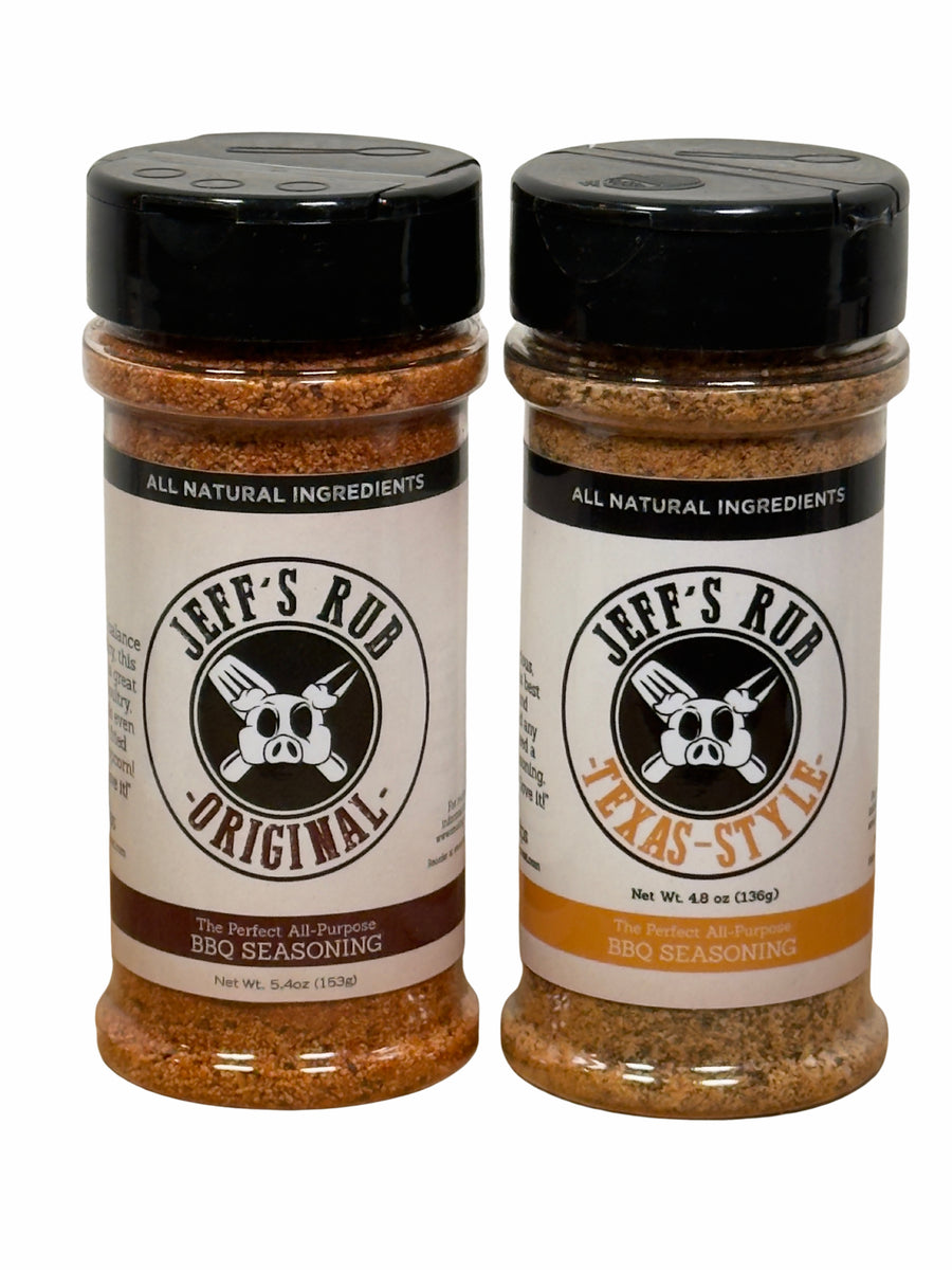 Half and Half Rub Case (12 Original Rub and 12 Texas Style Rub) – Thin ...